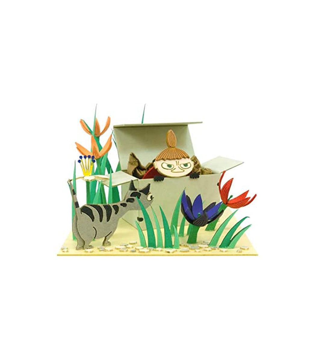 Sankei Moomin Mini Mini Chibi in Box Papercraft MP09-02 - Yabani-Ya Store