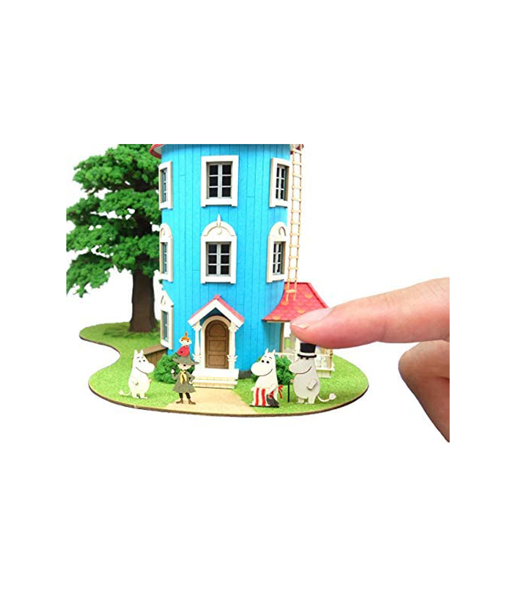 Sankei Moomin Series MK09-01 1/150 Moomin House Paper Craft - Yabani-Ya ...