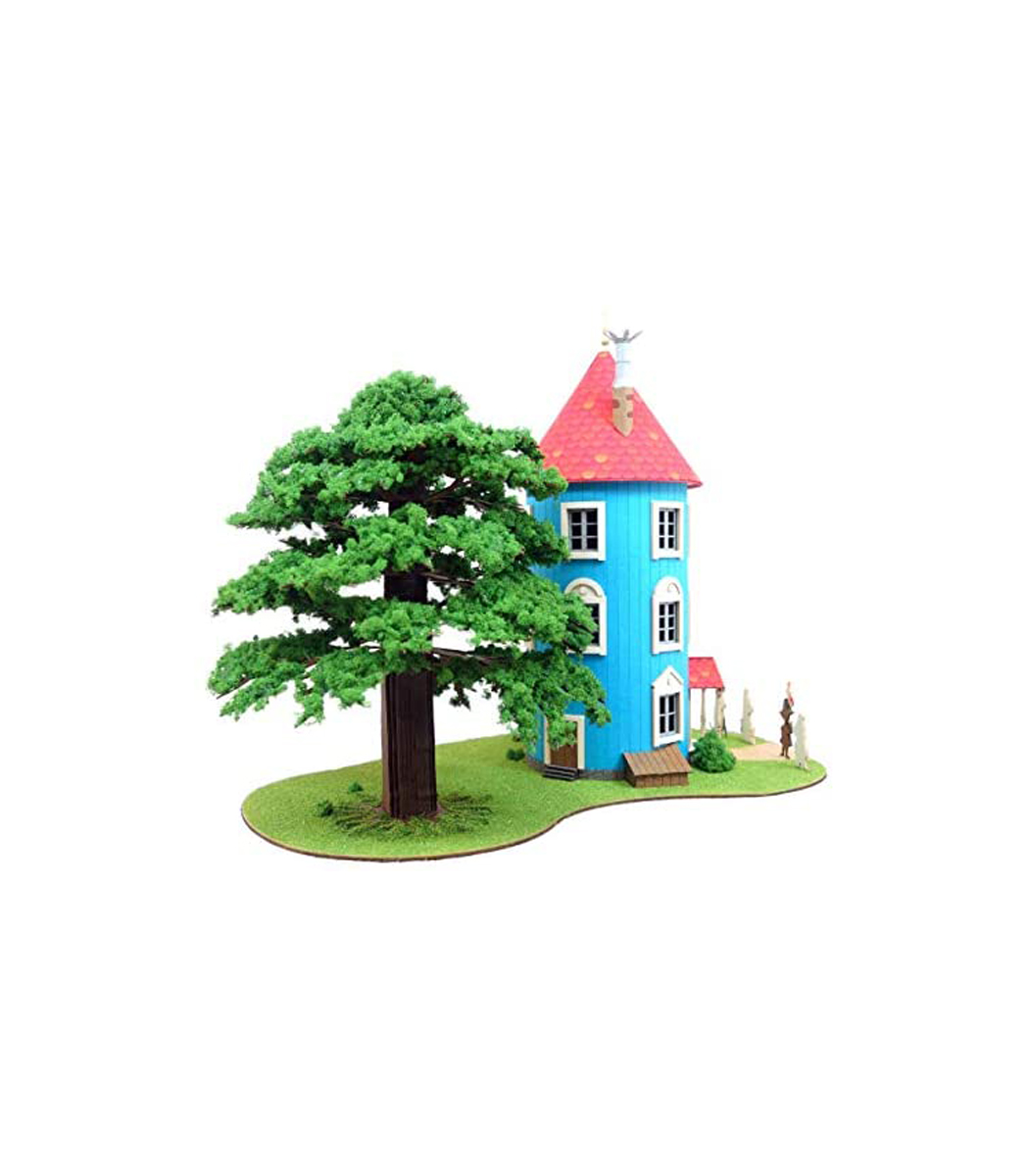 Sankei Moomin Series MK09-01 1/150 Moomin House Paper Craft - Yabani-Ya ...